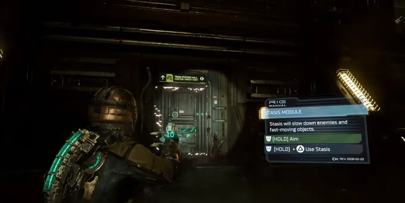 Stasis in Dead Space Remake 2023 - Nintendo Rant