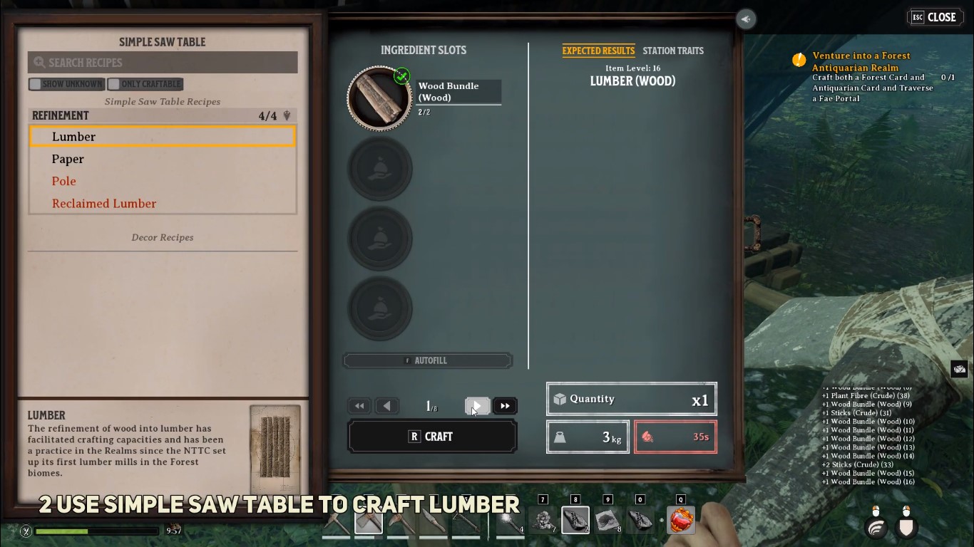 Nightingale – How to Get Lumber - Nintendo Rant