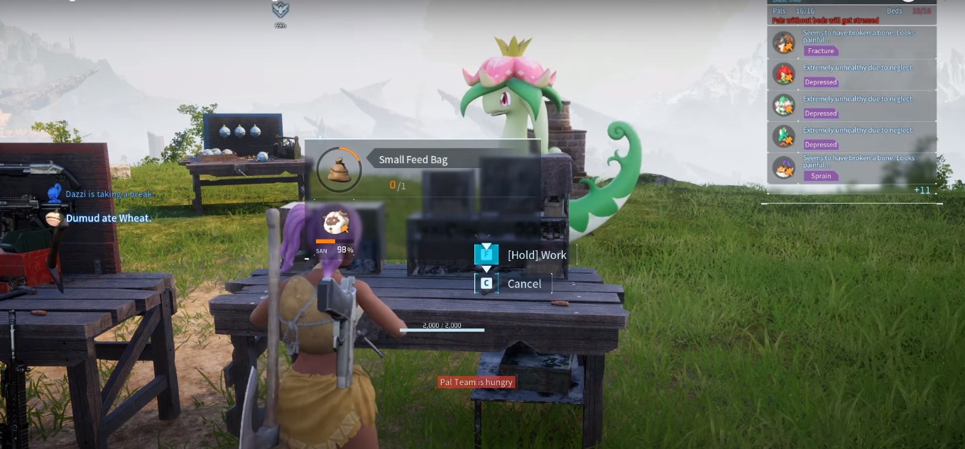 Palworld – How to Get Food Slots - Nintendo Rant