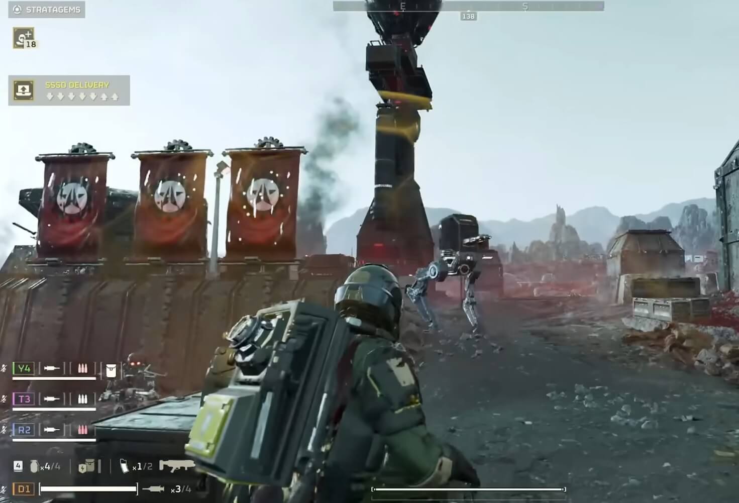 Helldivers 2 – How To Defeat Scout Striders - Nintendo Rant